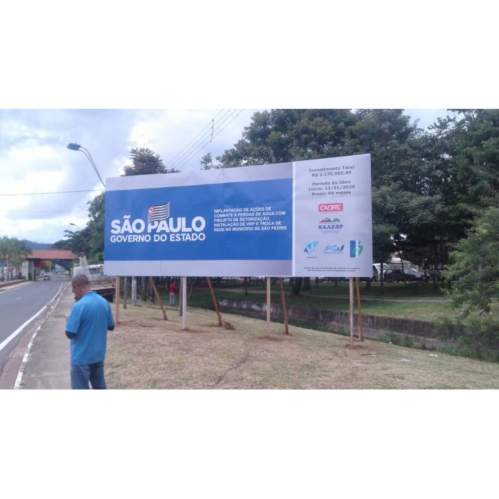 PLACA DE OBRA SOB CONSULTA