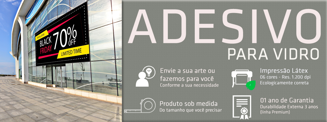 ADESIVO PARA VIDRO